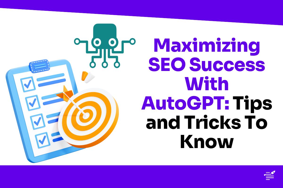 SEO Success with AutoGPT - Tips & Tricks You Need to Know